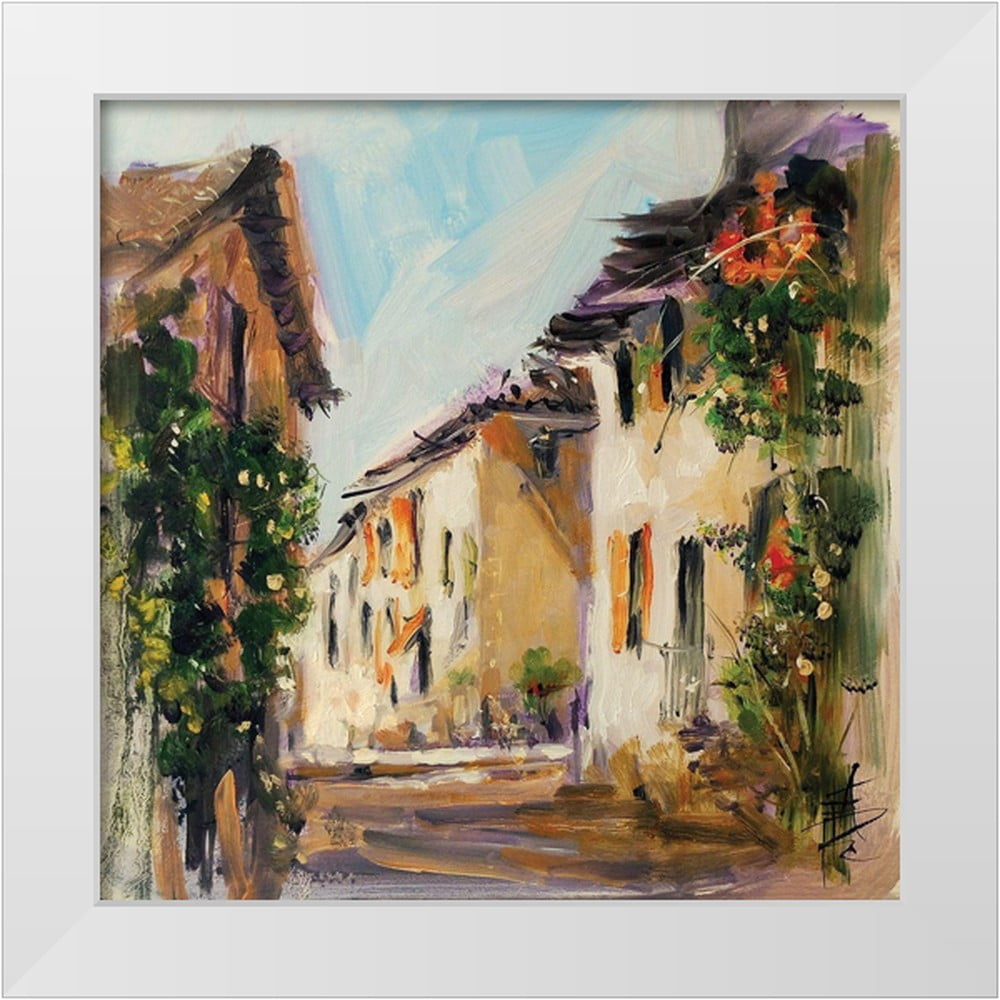 Farrall Doyle, Anne 26x26 White Modern Wood Framed Museum Art Print ...