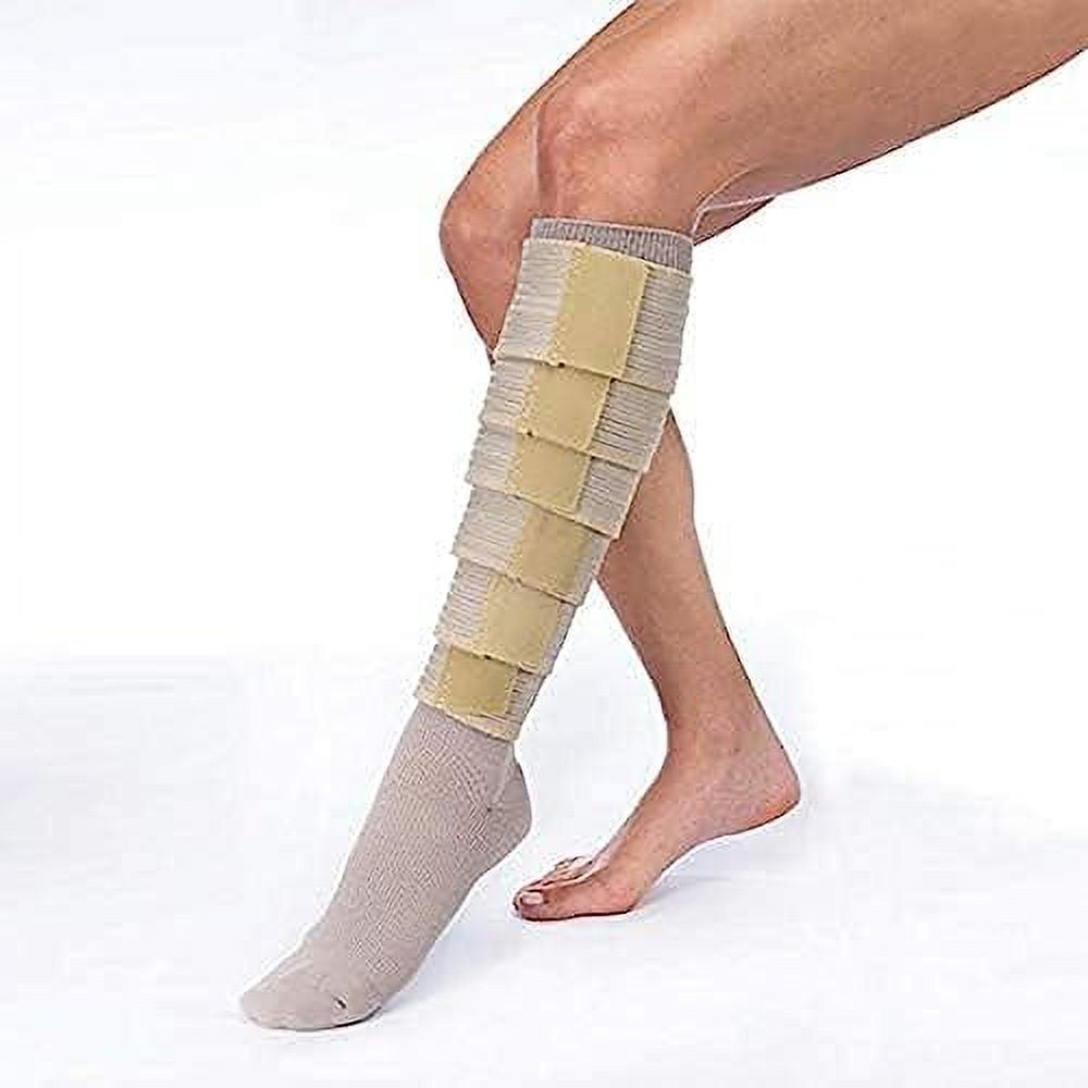 FarrowWrap Classic Legpiece, Tan with Compression Sock, BSN FarrowMed ...