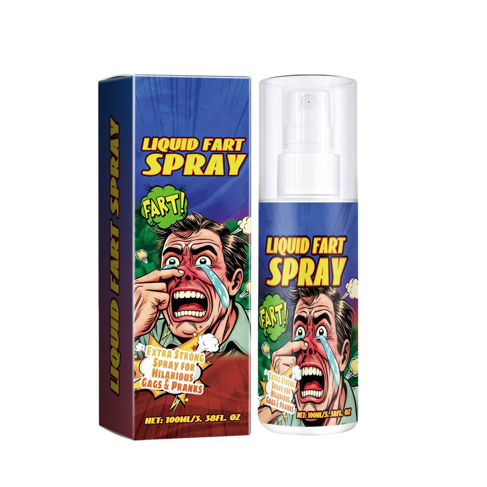 Fart Fog Liquid Fart 100ml Fart Spray Extra Strong Smells Like Cow Poo Non Toxic Liquid Fart Gag Prank Joke Spray April Fools