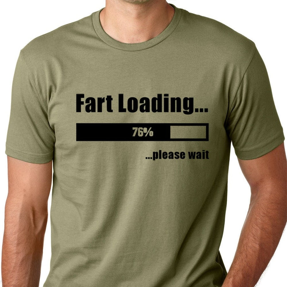 Fart Loading Funny T-Shirt Tee Gag Tshirt For Man Gifts For Guys Gifts ...