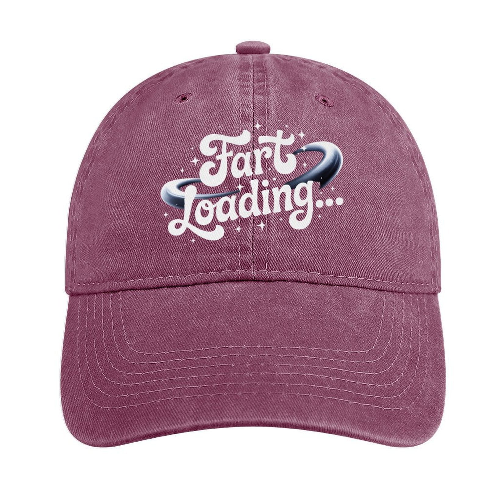 Fart Loading Wine Red Hat Adjustable Funny Fashion Unisex Baseball Cap ...