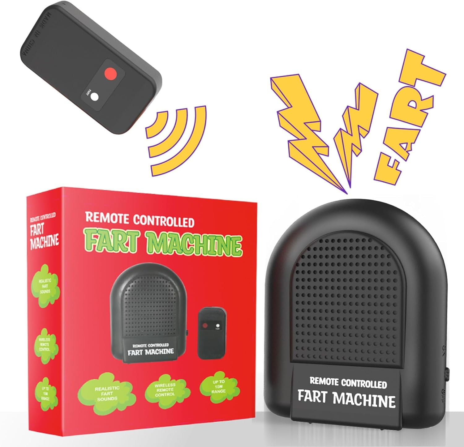Fart Machine with Remote, Remote Controlled Fart Machine with Different ...