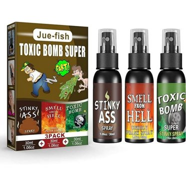 Liquid Assets Novelties Extra Strong Stinky Prank Spray - Foul Gas ...