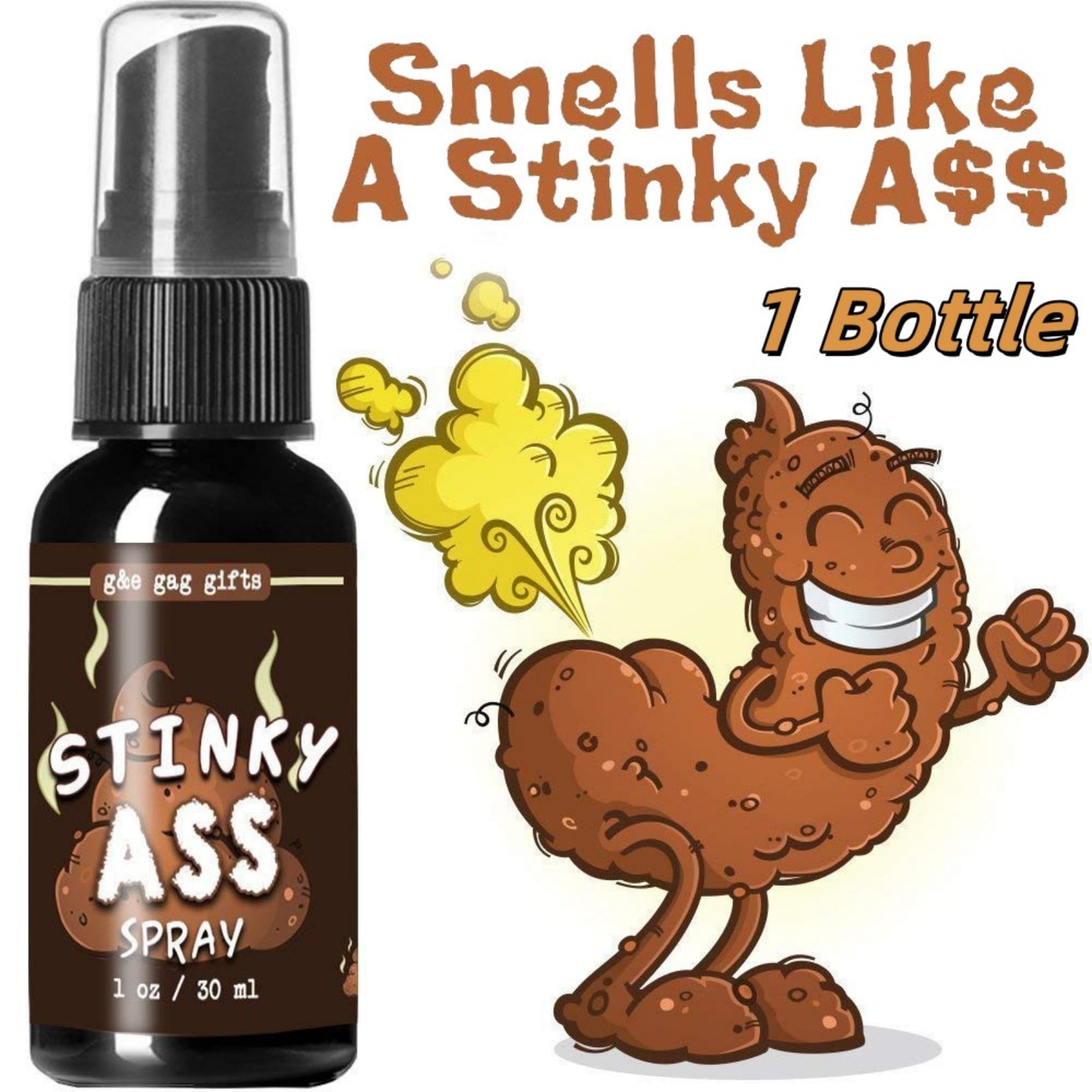 Fart Spray Extra Strong Fake Poop Smelling Great for Pranks Good Laugh ...