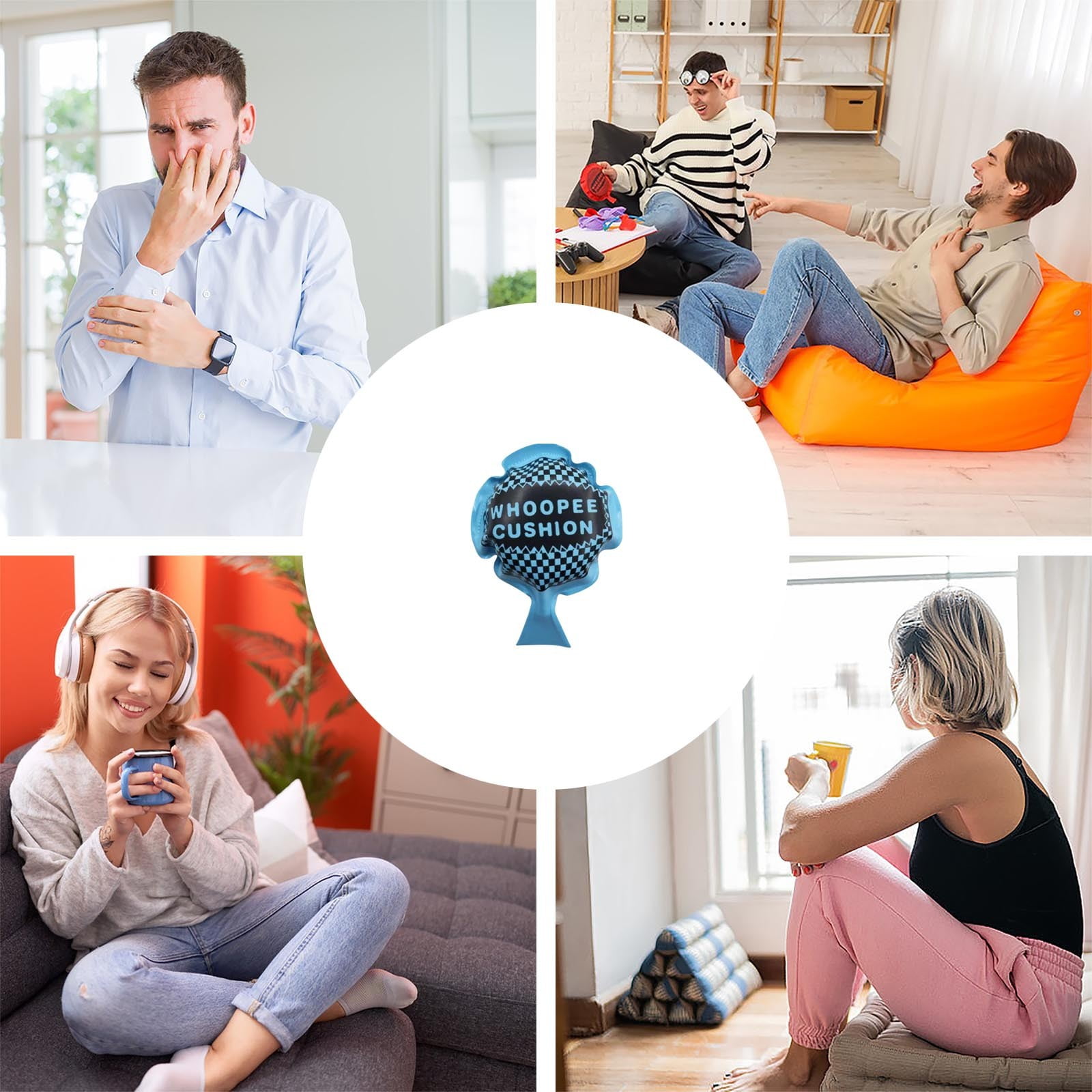 Fart Toys for Kids and Adults, Inflatable Farting Sound Toy for Pranks ...