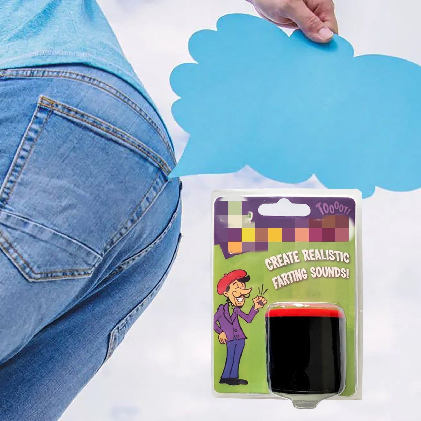 Fart Tube Prank Toy – Hilarious Fart Noise Maker For Parties And Funny ...