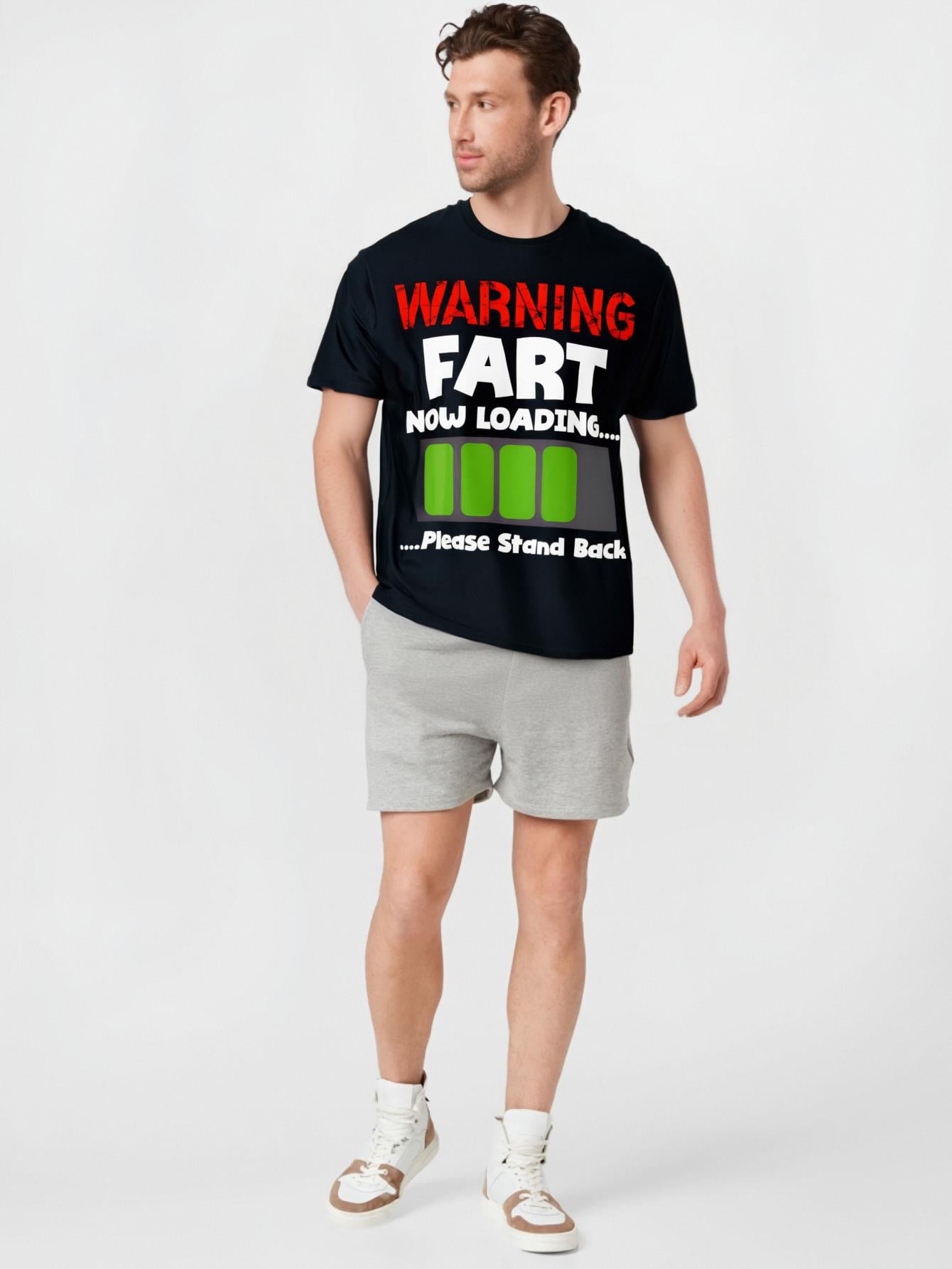Fart warning Stand back Funny T-shirt Tee For Adult, Men, Women, Teen ...