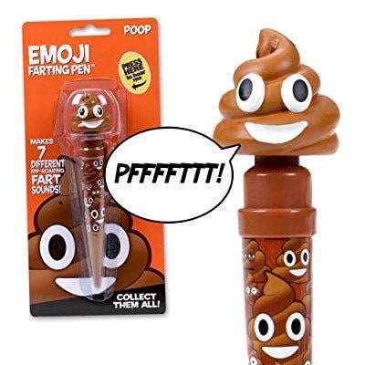 Cute Prank Kids Toy - Farting Poop Emoji Pen with Sound Effects ...