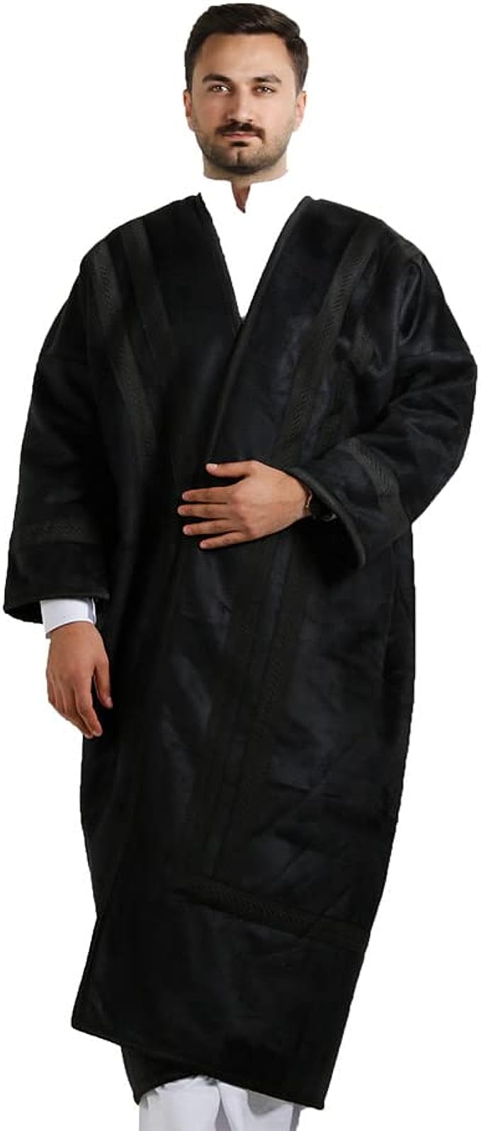 Farwa Classic - Warm Winter Coat - Cloak Arab Dress - Men’s Khaleejy ...