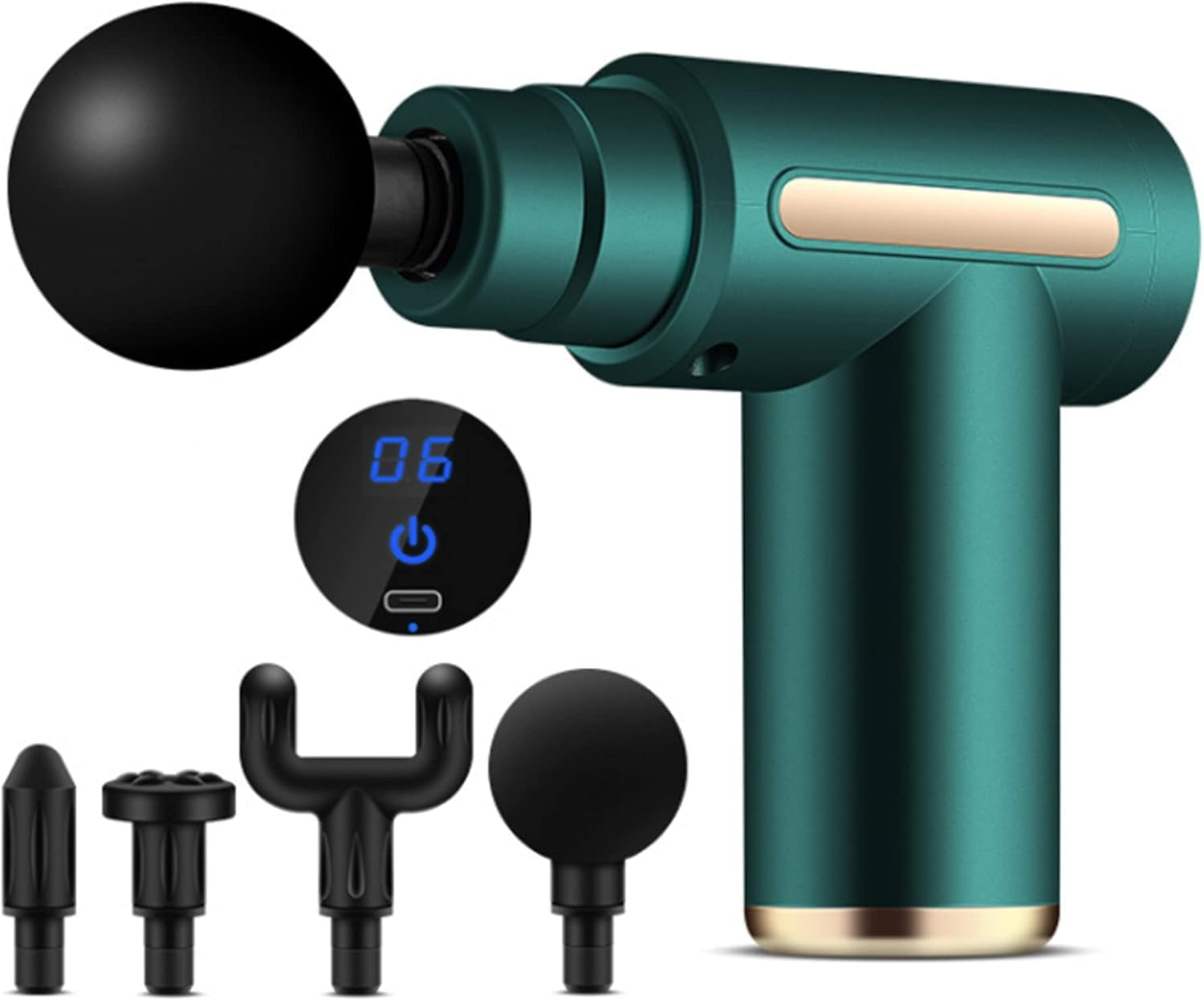 Fascia Gun - Muscle Massage Gun - Handheld Deep Tissue Massager ...