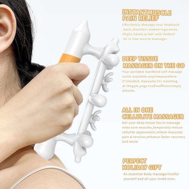 Fascia Massage Tool Blaster for Cellulite, Muscle Knots, Trigger Points ...