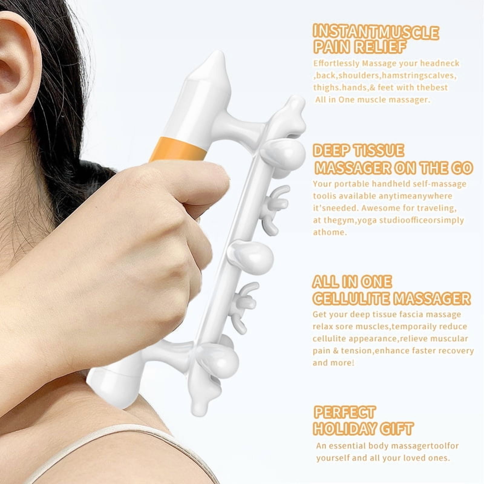 Fascia Massage Tool Blaster for Cellulite, Muscle Knots, Trigger Points ...