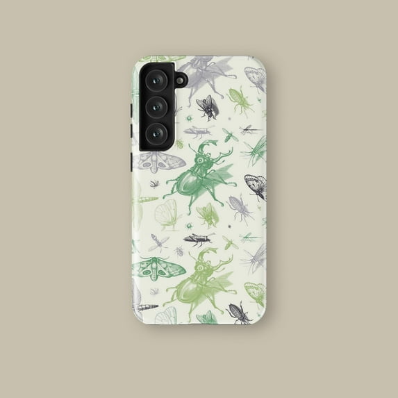 Fascinating Insect Art Case for iPhone Samsung Naturalistic Bug ...