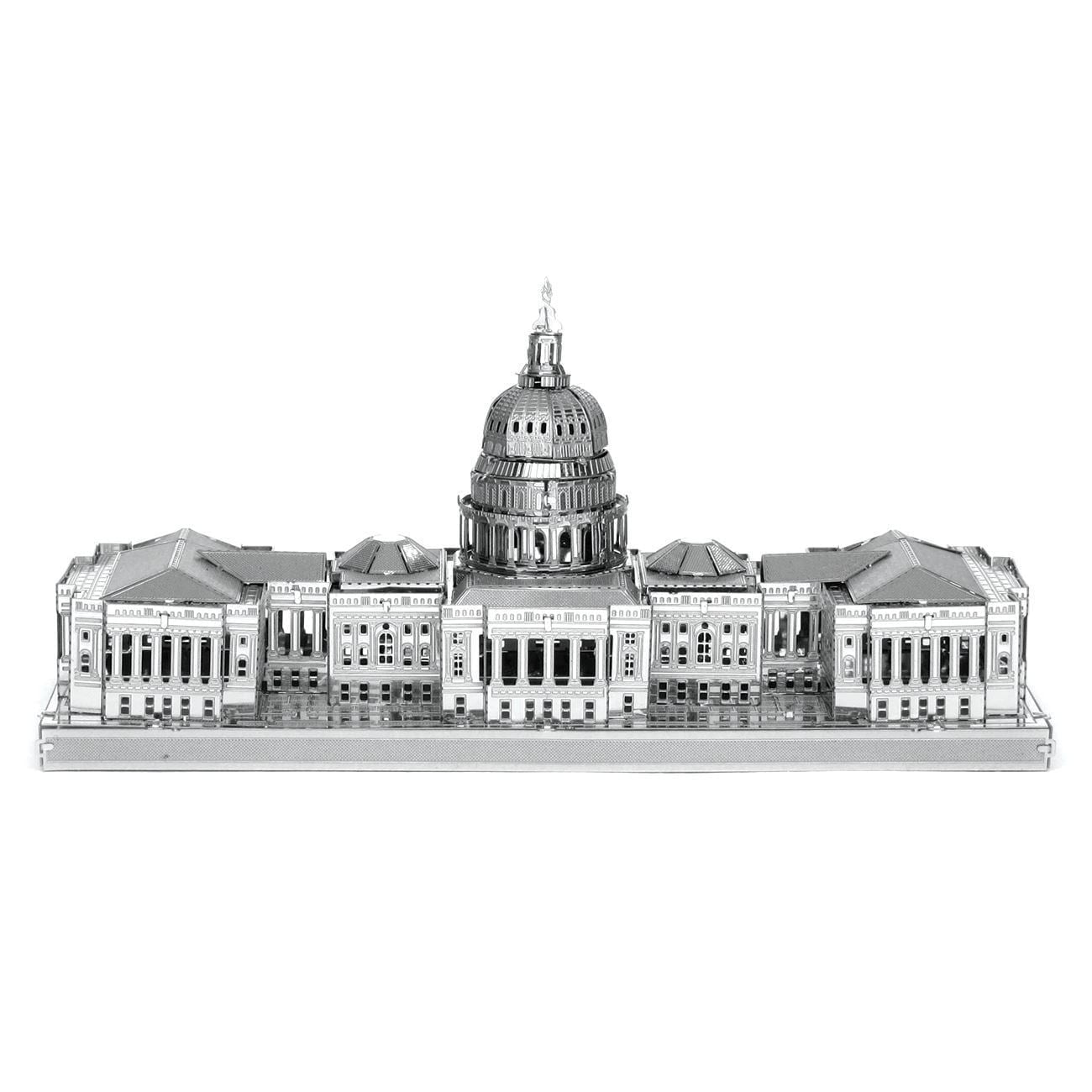 Fascinations Metal Earth US Capitol Building, 3D Metal Model Kit 3D ...