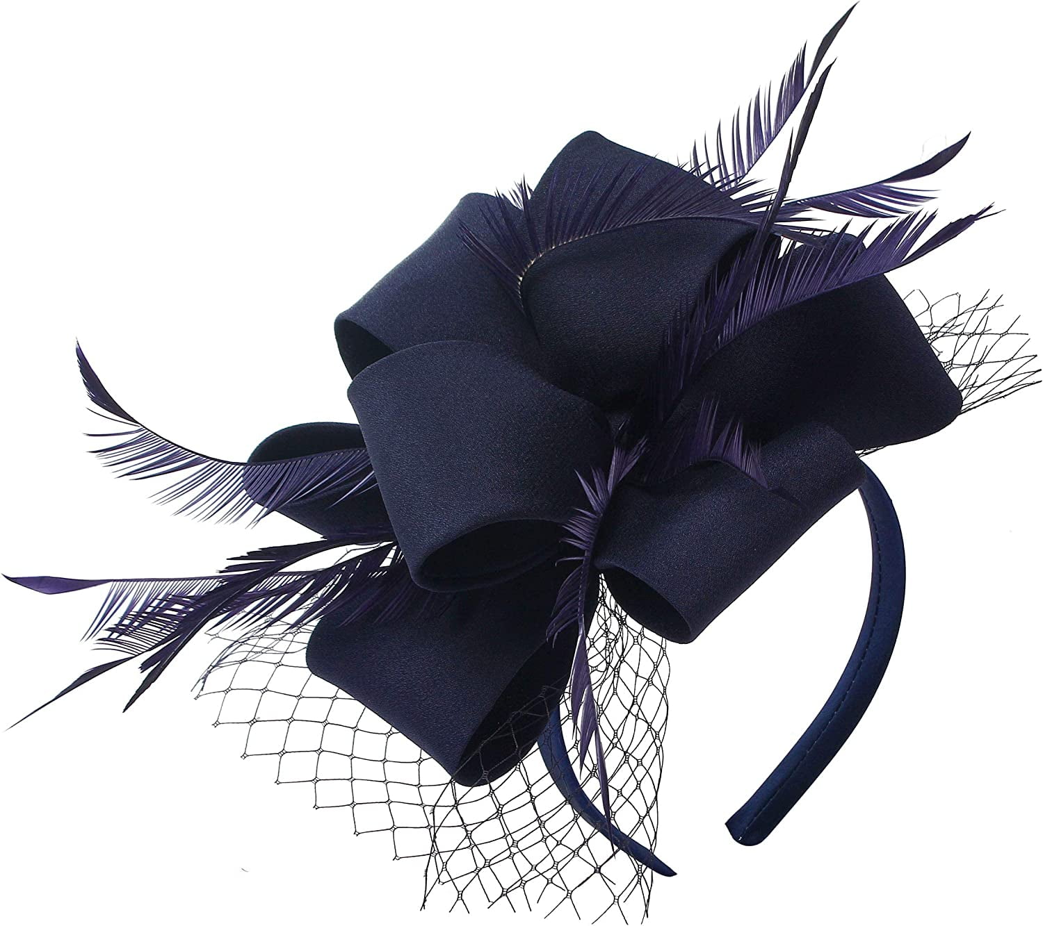 Fascinators Hat for Tea Party Church Cocktail Feathers Kentucky Derby ...