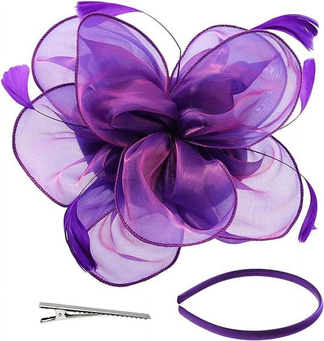 Fascinators Headband Hats for Women Kentucky Derby Tea Party Wedding ...
