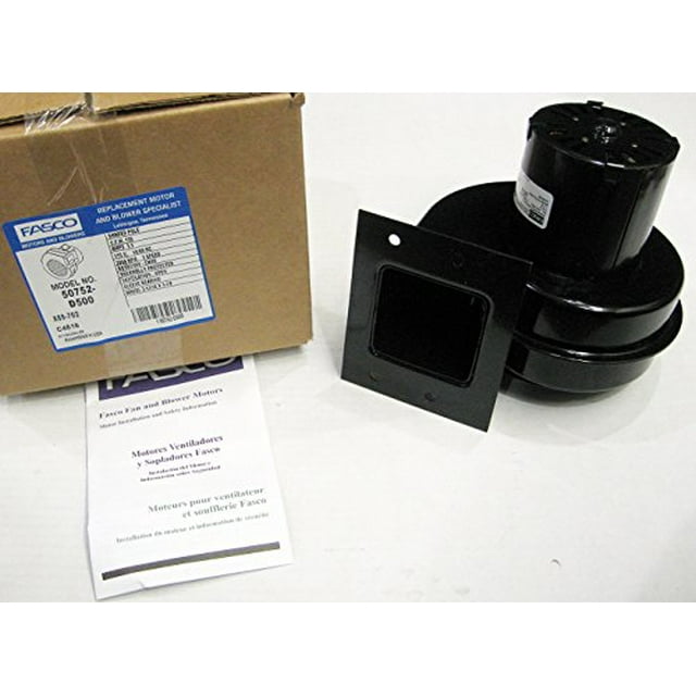 Fasco 50752-D500 Centrifugal Blower Ventilation Fans,100 Rpm, 115V ...
