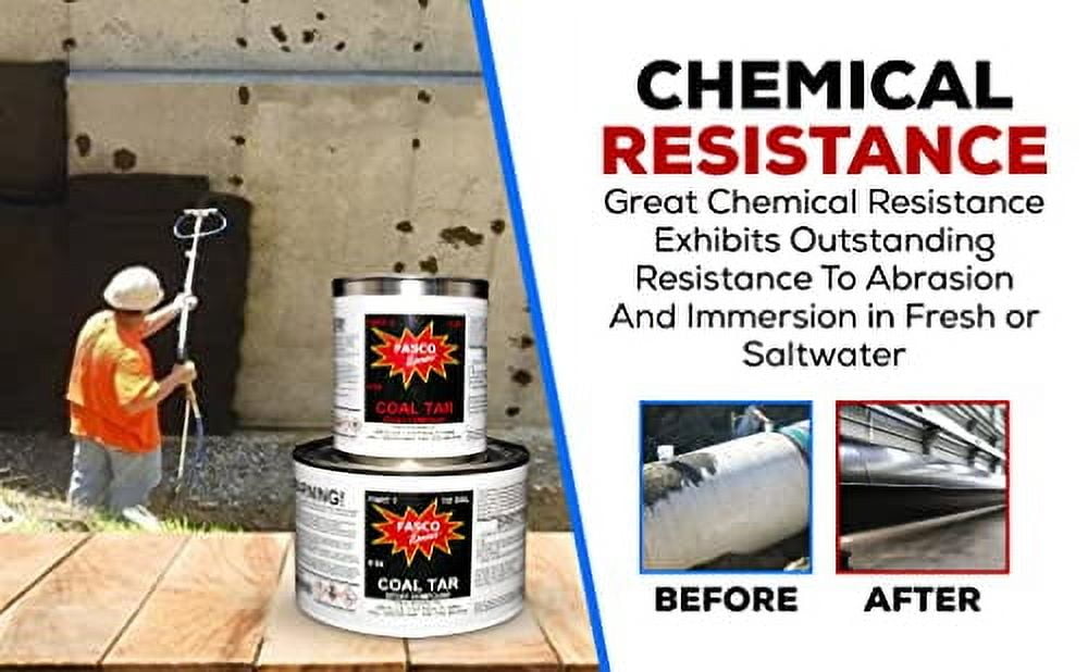 Fasco #54 - Coal Tar Epoxy - 3 Pint Kit - Walmart.com