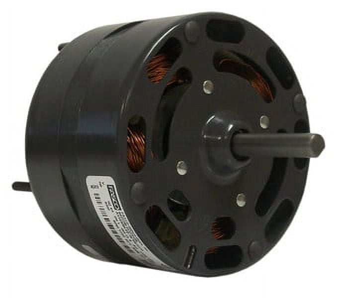 Fasco D674 Motor, 1/10 Hp 1500 RPM 2-Speed CW 4.4" Diameter 230 Volts ...