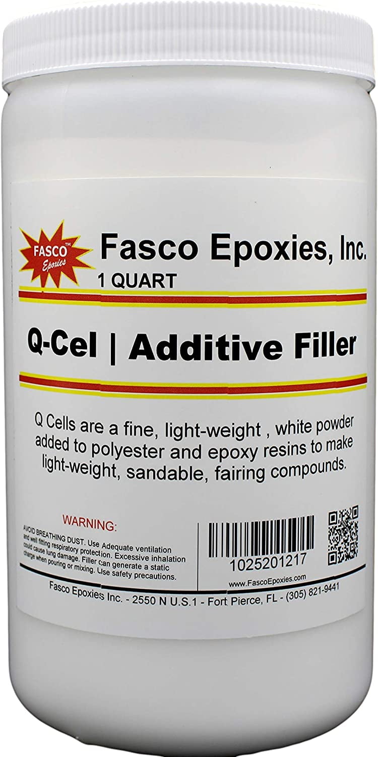 Fasco Epoxies, Inc. Q-Cel Filler - One Quart - Walmart.com