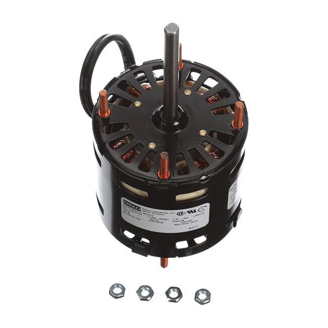 Fasco 1/20 HP 1550 RPM Refrigeration Fan Motor with Capacitor, 115V ...
