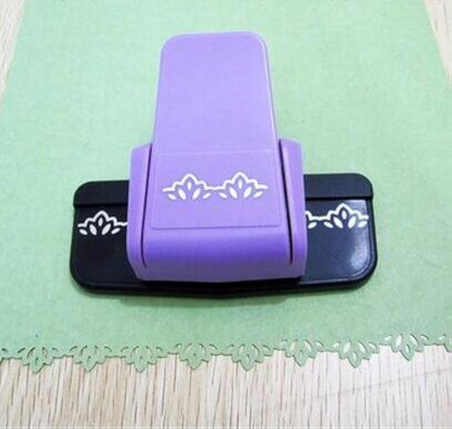Fascola 1 pcs New Fancy Border Punch S Flower Design Embossing Punch ...