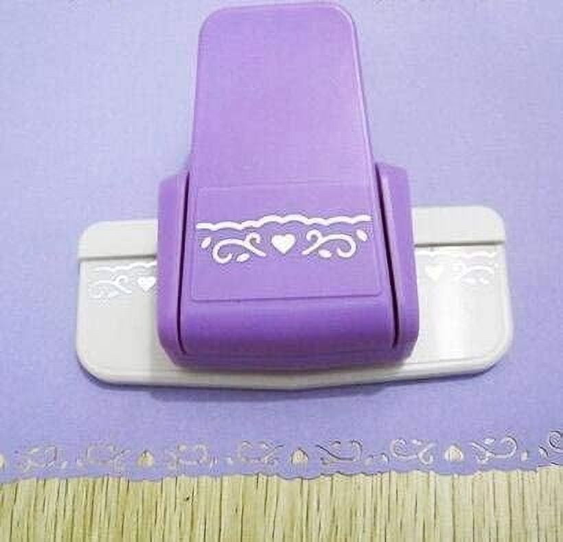 Fascola 1 pcs New Fancy Border Punch S Flower Design Embossing Punch ...