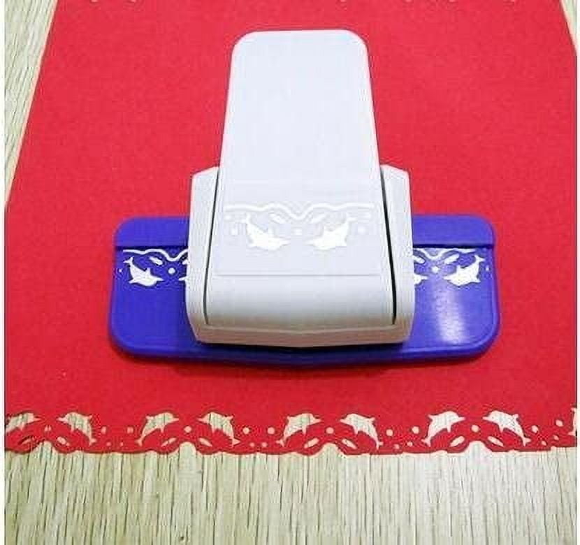 Fascola 1 pcs New Fancy Border Punch S Flower Design Embossing Punch ...