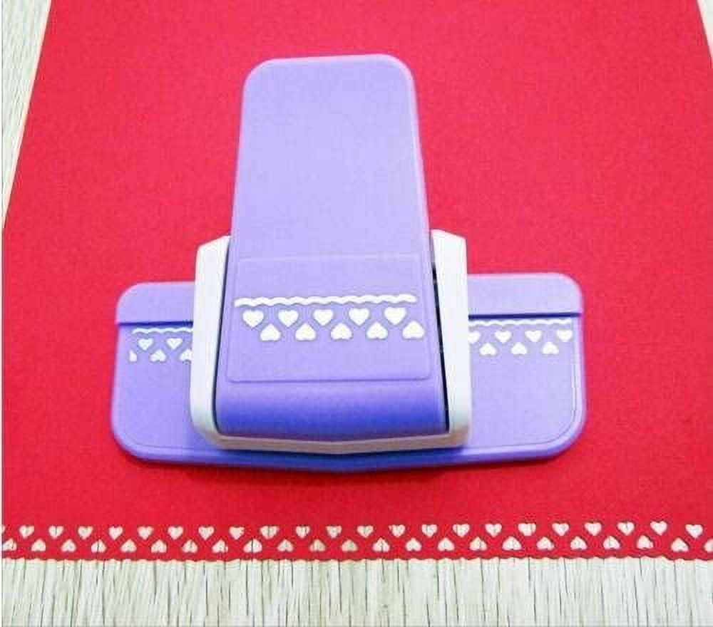 Fascola 1 pcs New Fancy Border Punch S Flower Design Embossing Punch ...