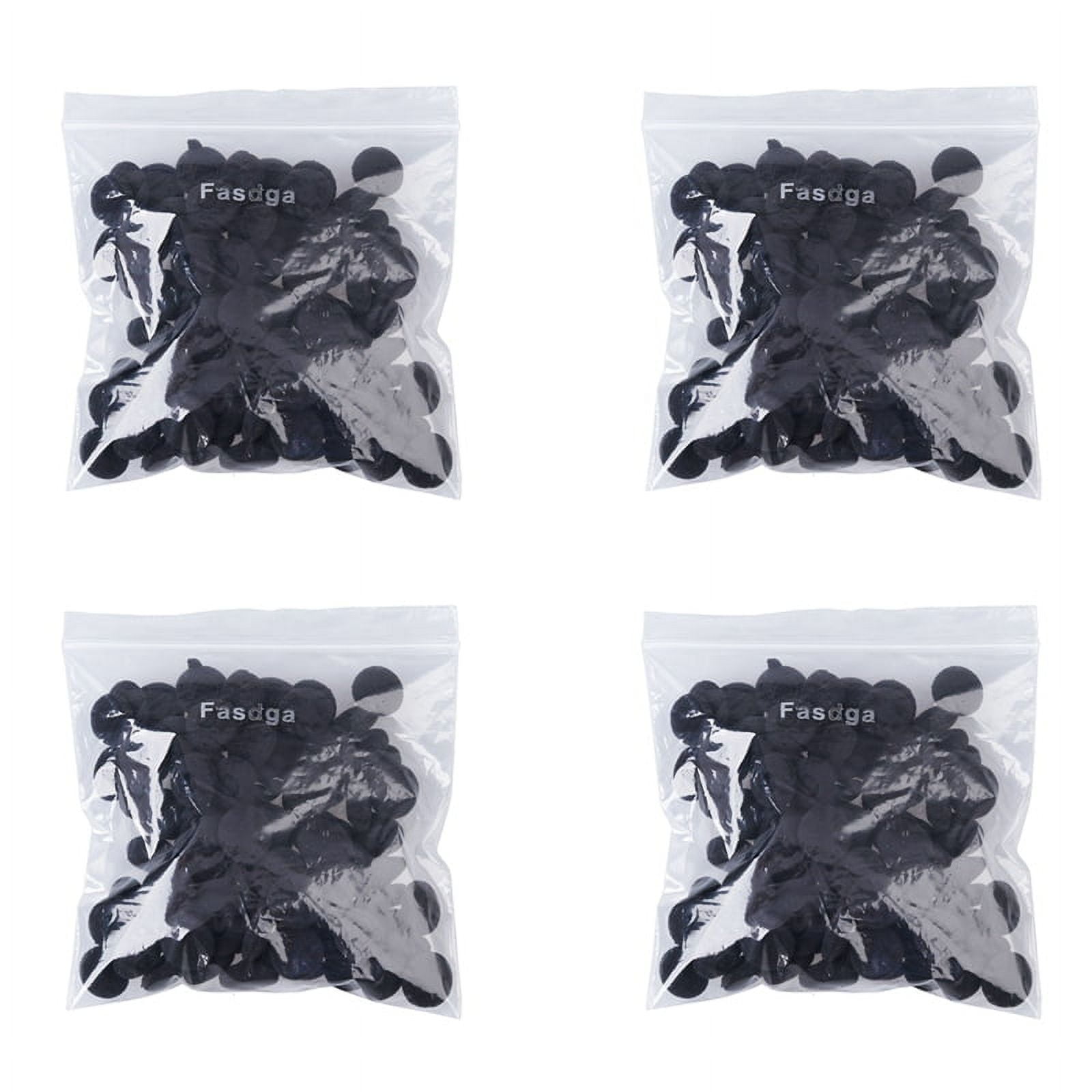 Fasdga 400 Pcs Black Sponge Earbud Headphone Cap Ear Pads Cover ...
