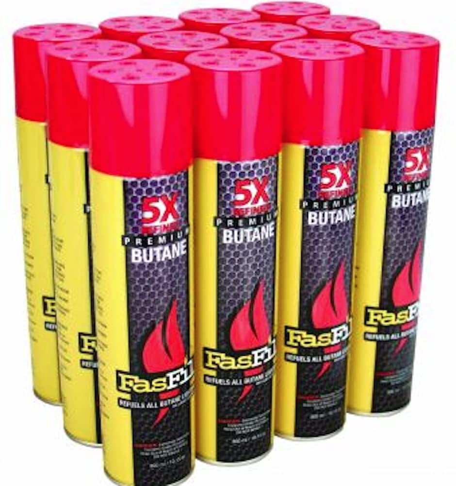 Fasfil Ultra-Pure 5-Times Refined Butane Fuel 10.15 Oz (300Ml) Can ...