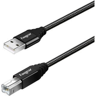 Epicdealz 25-Foot Universal USB 2.0 High-Speed Printer Cable for ...