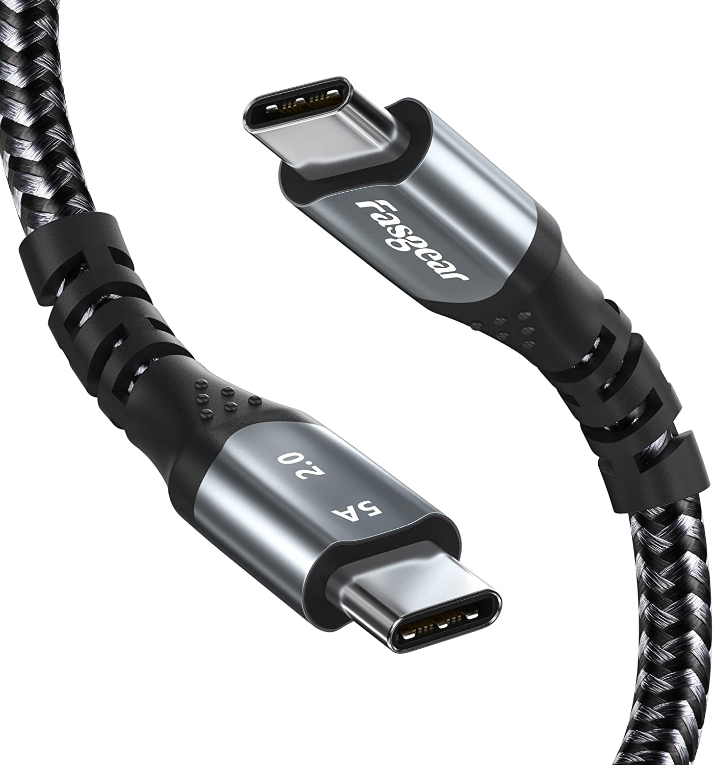 Fasgear USB C to USB C Cable,100W Power Delivery USB Type-C Cord 5A ...