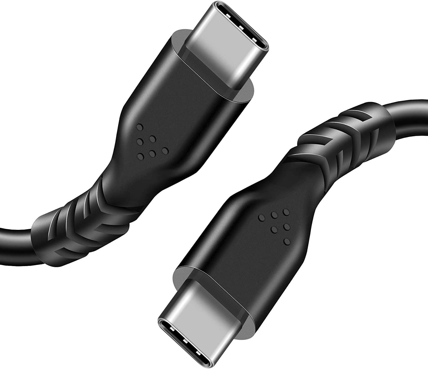 Fasgear USB C to USB C Cable,60W Power Delivery Type-C to Type-C 2.0 ...