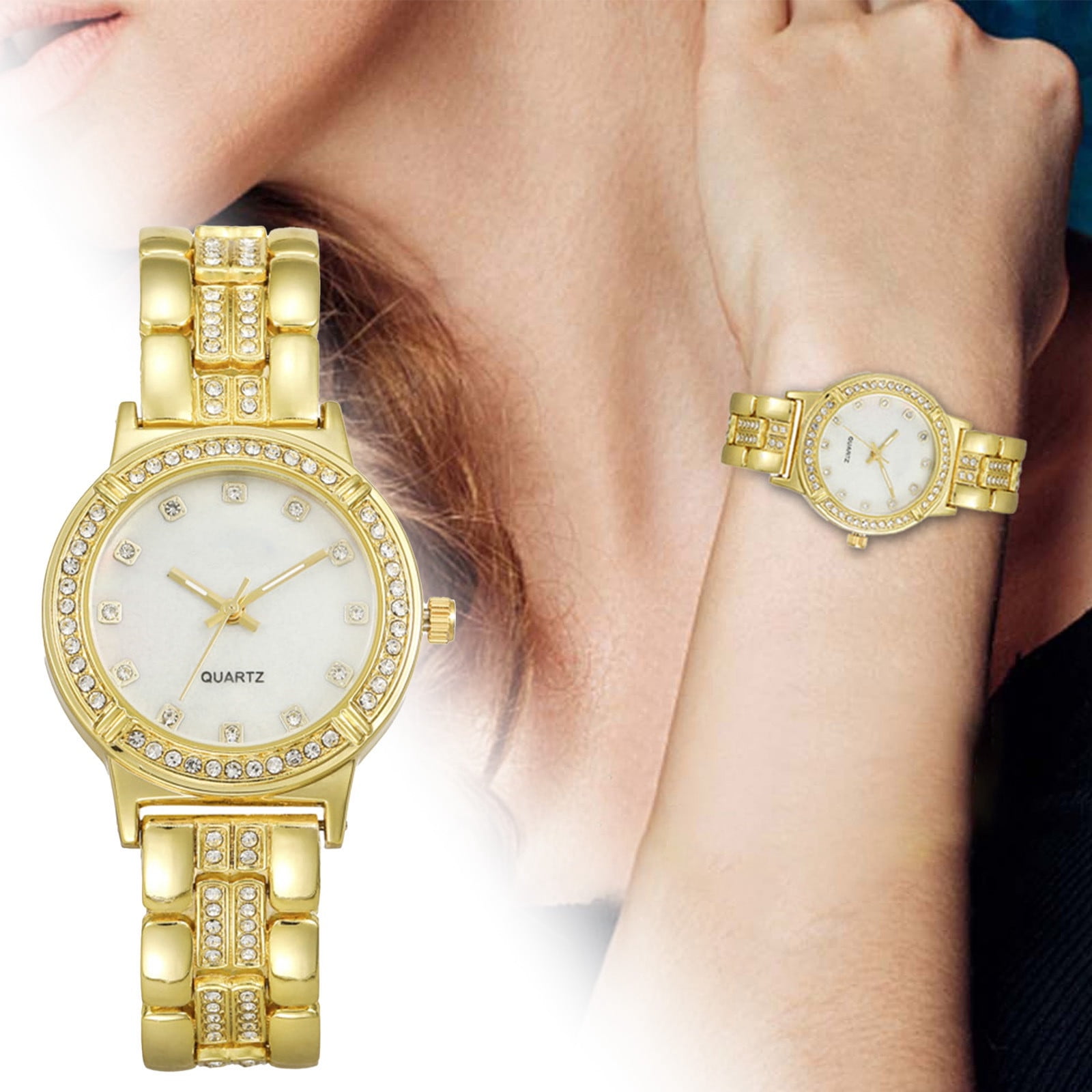 Fash Adjustable Watch And for Women Stretch Watch Bands Watch for ...