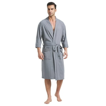 Hanes Men's Waffle Knit Robe - Walmart.com
