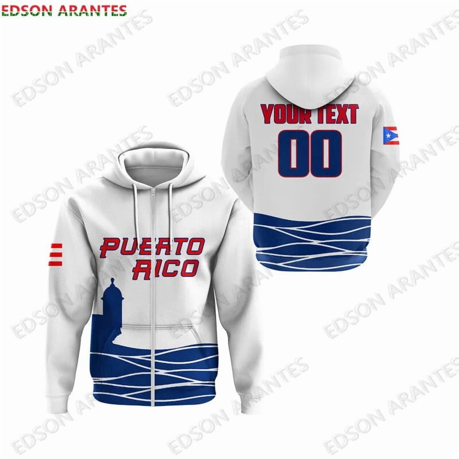 Fashion 2023 Puerto Rico 3d Hoodie Men Women Tracksuit Custom NAME ...