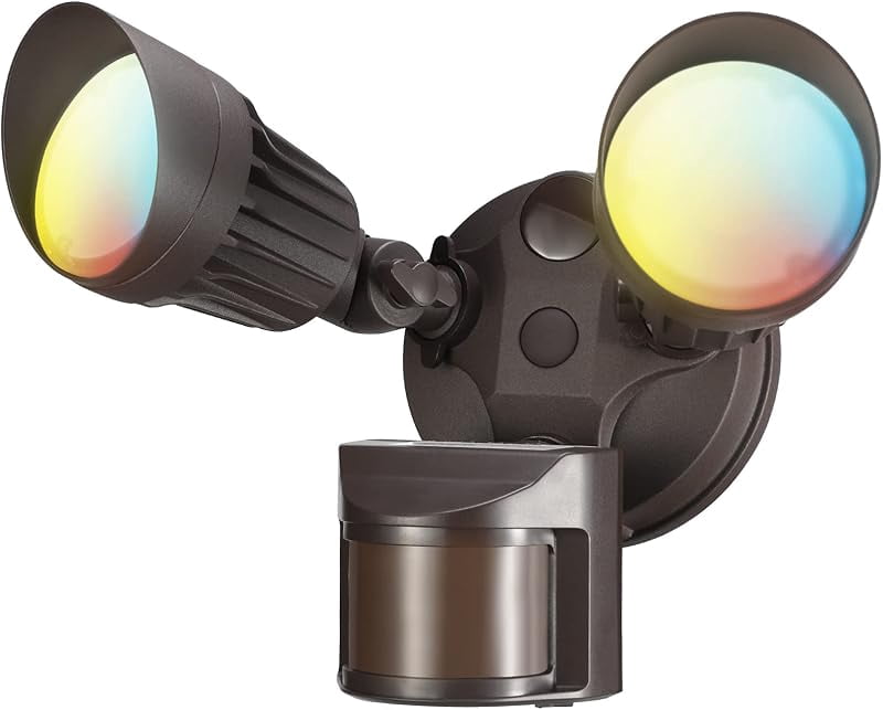 Fashion 3CCT LED Security Light, Motion Sensor Flood Lights Outdoor ...
