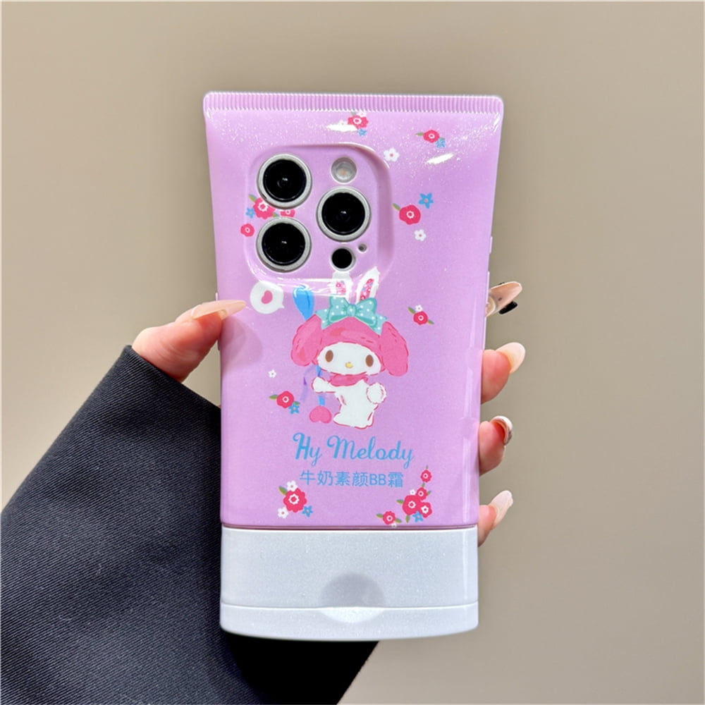 Fashion 3D Cute Hello Kitty Pattern Silicone Candy Solid Color Case For ...
