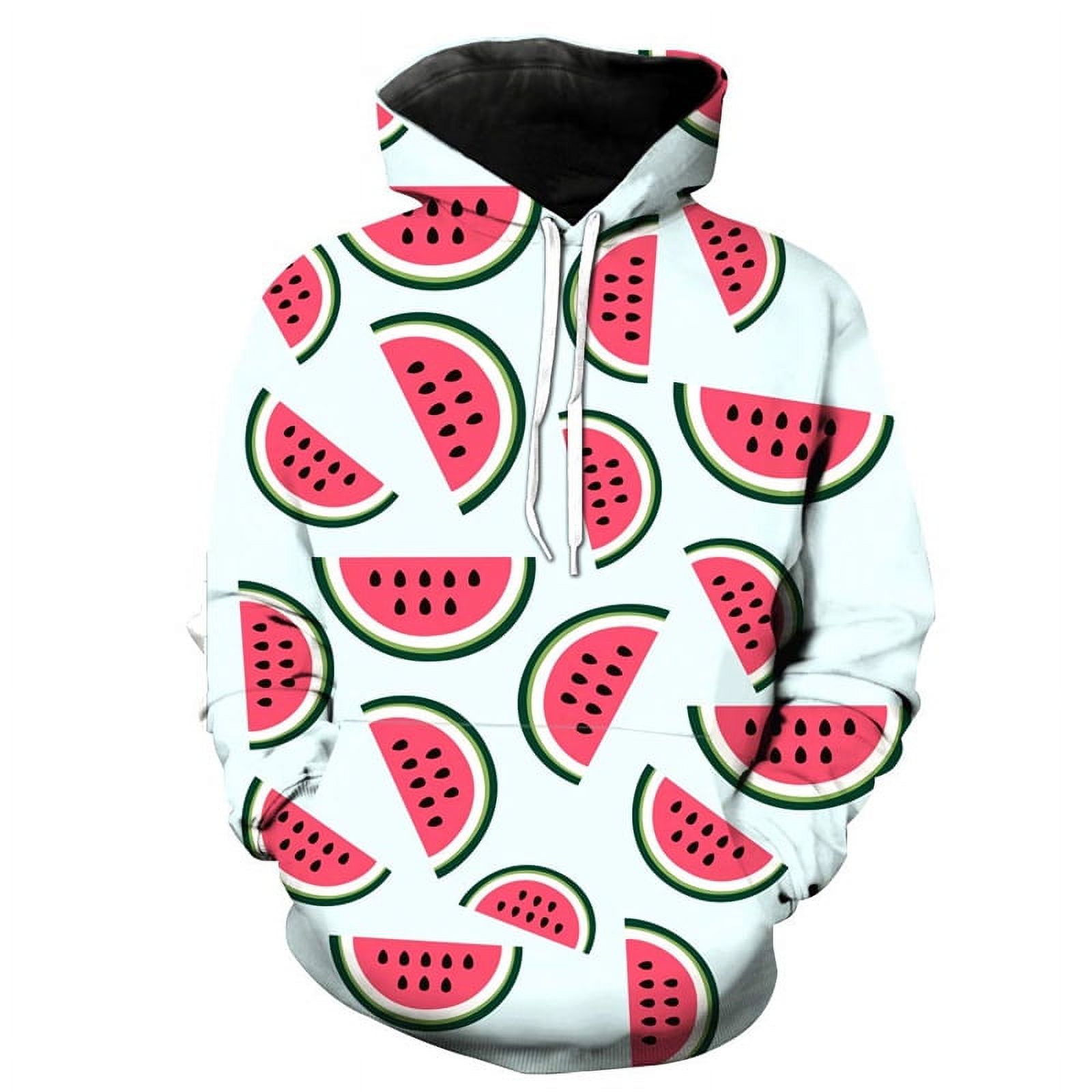Fashion 3d Print Fruits Delicious Food Hoodies For Men Women Casual ...