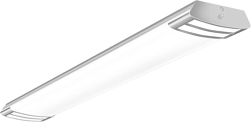 Fashion 4FT LED Flush Mount Puff Lights, 40W 4500LM, 4000K Neutral ...