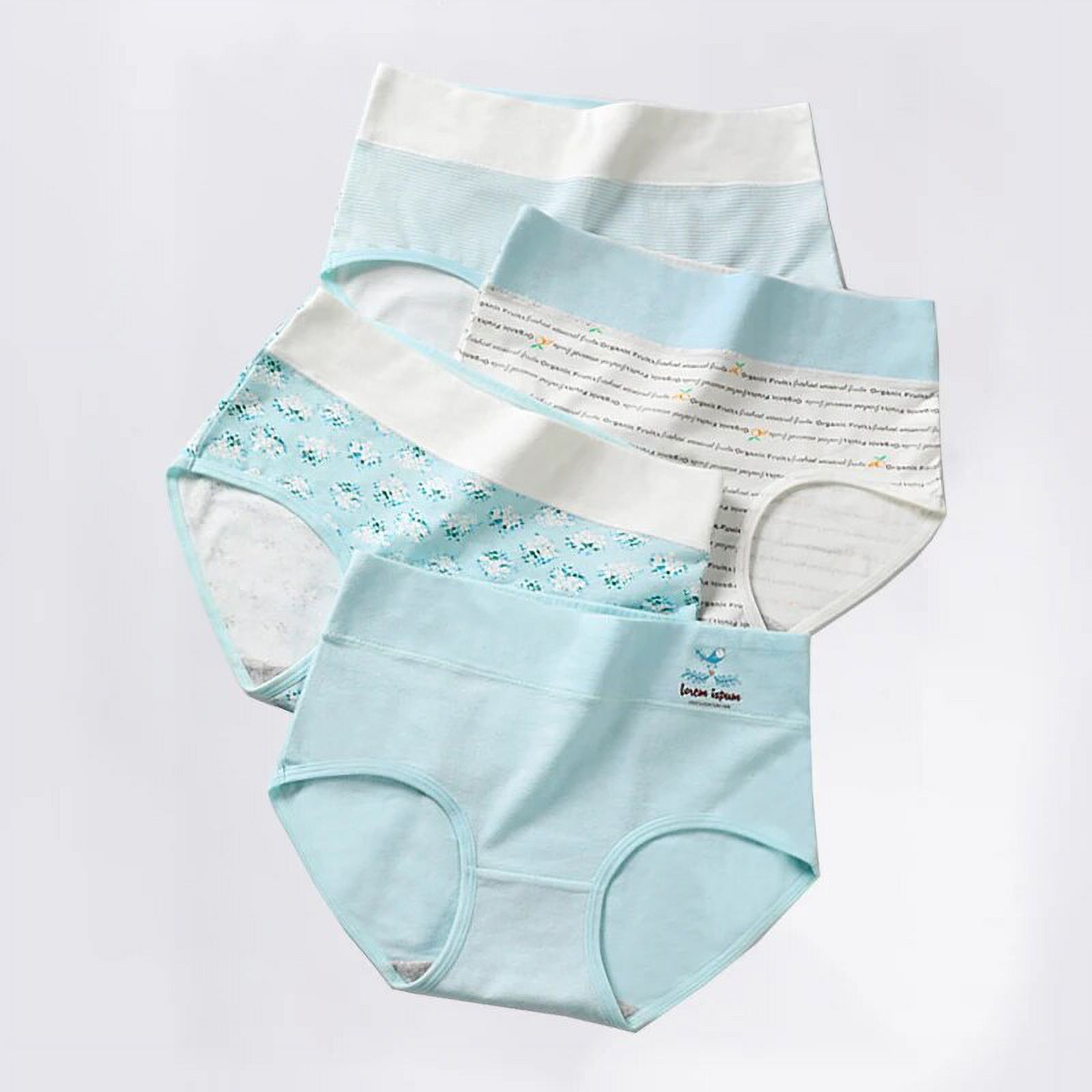 Fashion 4Pcs/lot High Waist Panties Women Soft Cotton Body Shaper ...