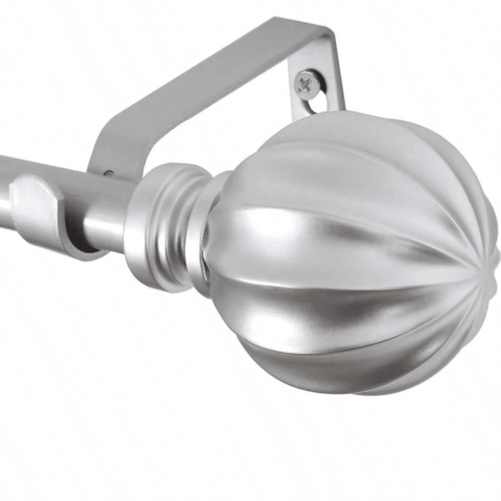 Fashion Adjustable Curtain Rod For Windows, 3/4 Inch Pole Single ...