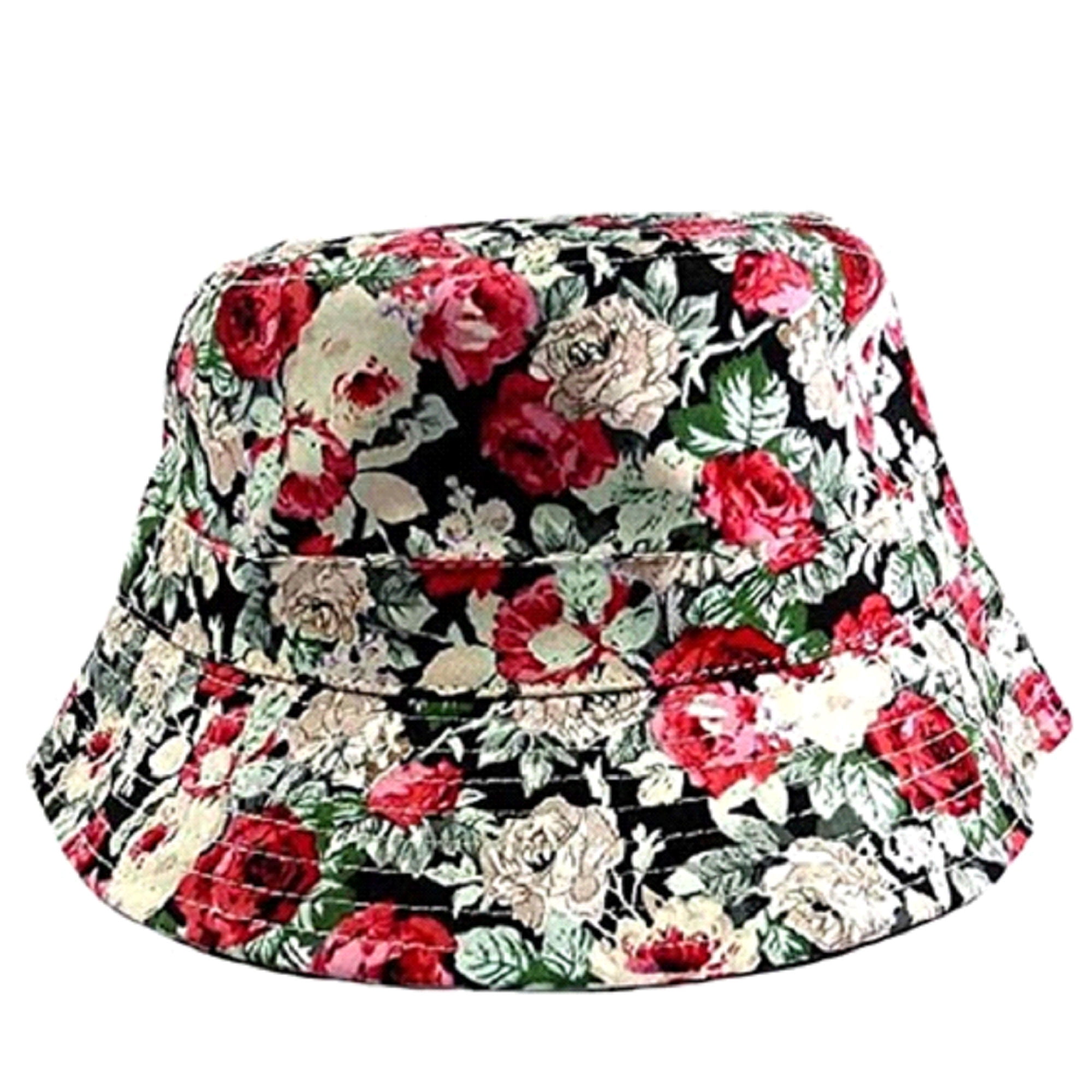 Fashion Adult Women's Bucket Hat (Roses) - Walmart.com