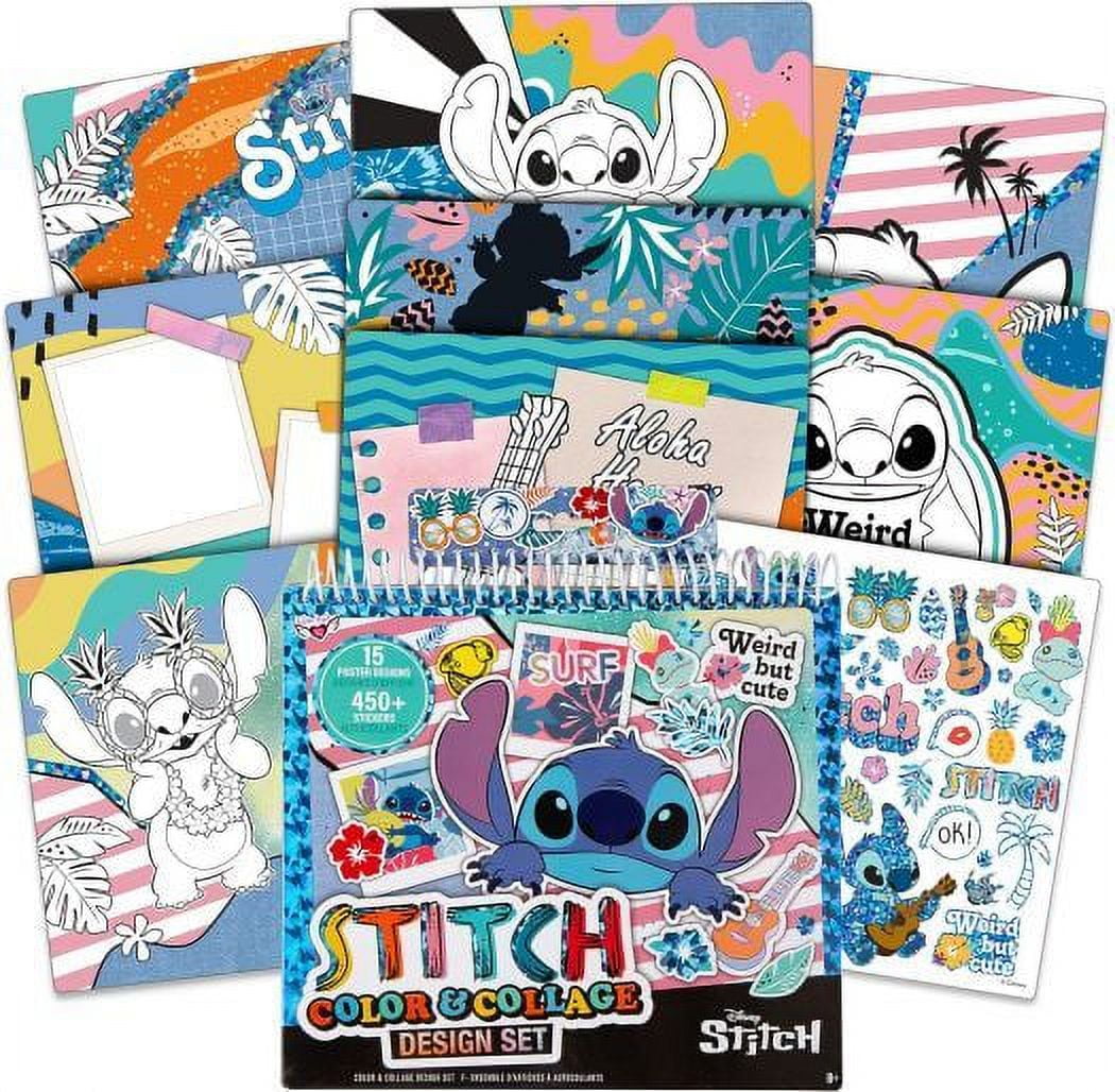 Fashion Angels: Disney's Stitch Color & Collage Design Set - 15 ...