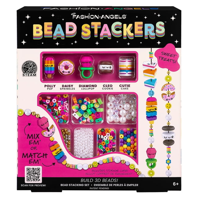 Fashion Angels Tween Multi-Colored Bead Stackers Jewelry Making & Bead ...