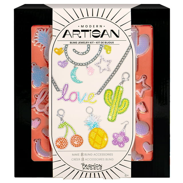 Fashion Angels Tween Multi-Colored Modern Artisan Bling Jewelry Making ...