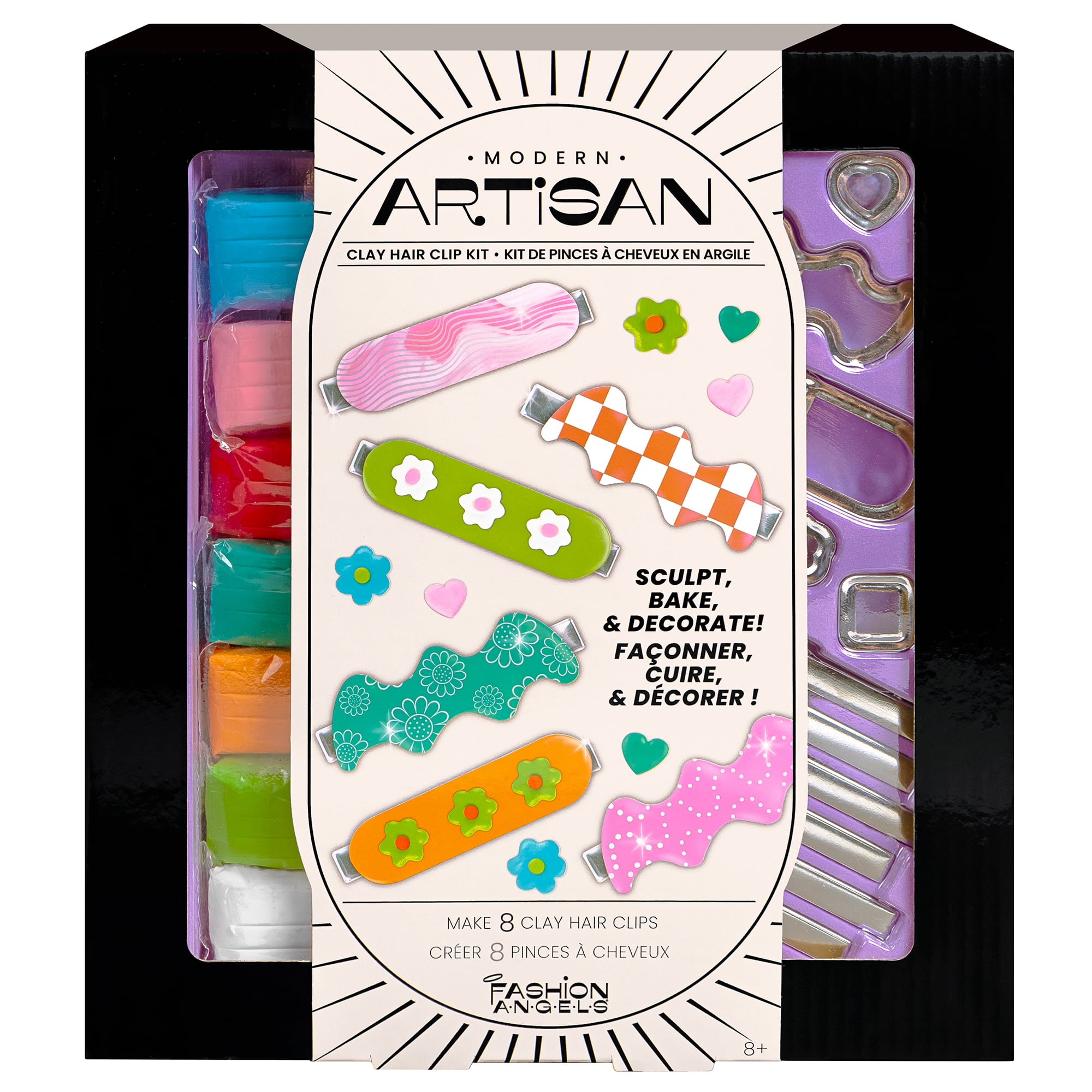 Brandclub - Fashion Angels Tween Multi-Colored Modern Artisan Clay Hair ...