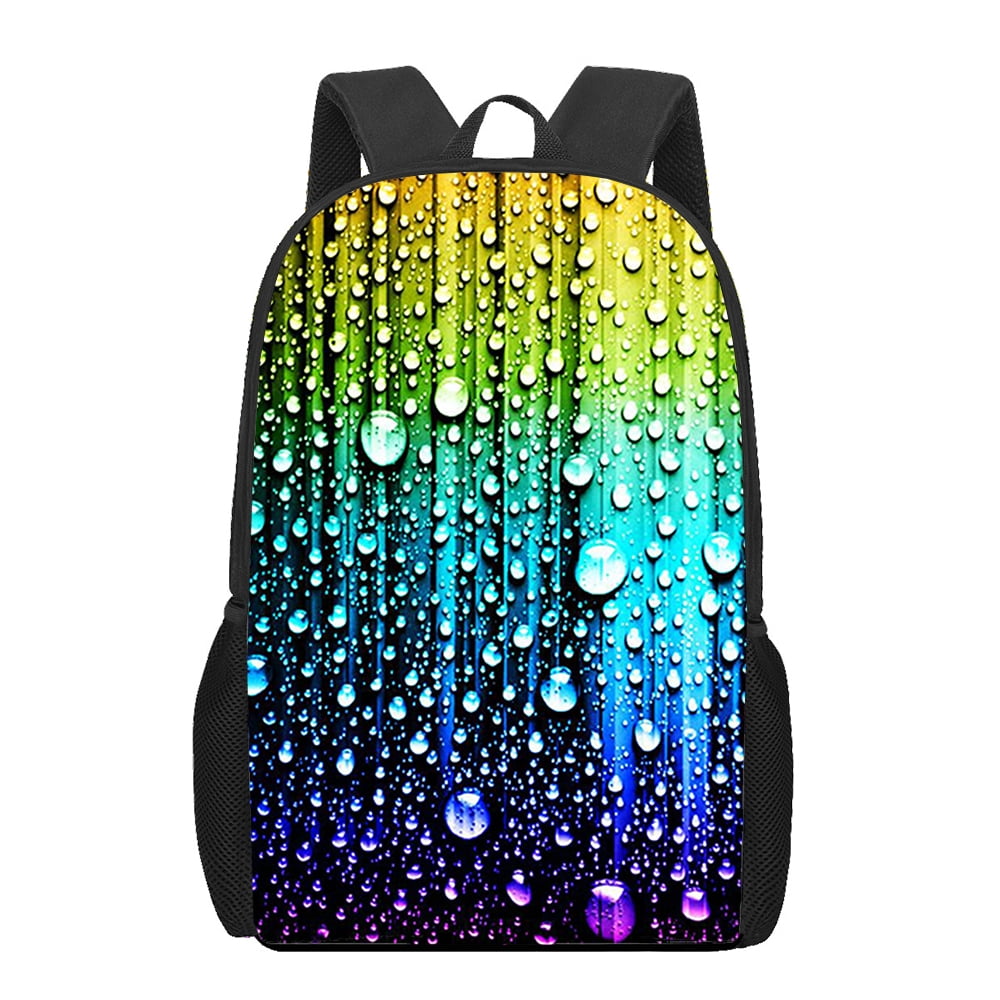 Fashion Art Print Bags for Teenager Bookbags Student Daily Storage ...