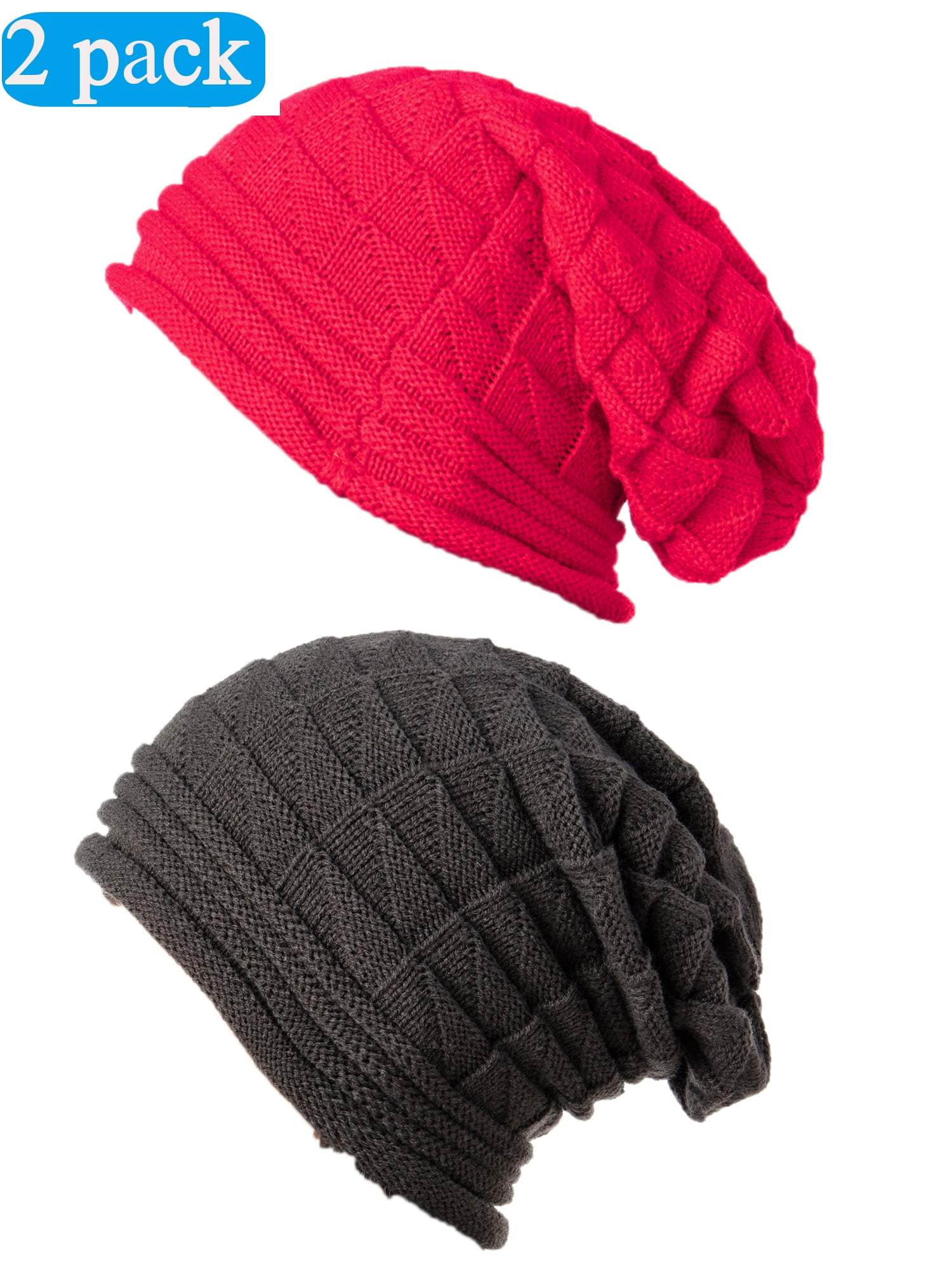 Fashion Autumn Winter Girl Beanie Hat Women Slouch Winter Knit Hip-hop ...